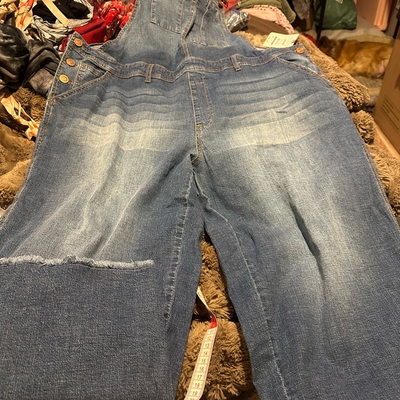 Terra & Sky | Jeans | Terra Sky Blue Denim Overalls | Poshmark